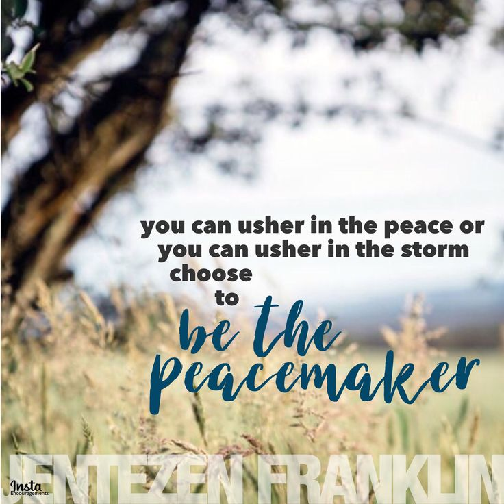 Peacemaker – From God's Lips